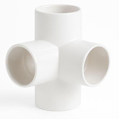 EzyFit Joint (Non-Pressure) 4 Way 15mm - Pipe Online - Retic Fittings ...