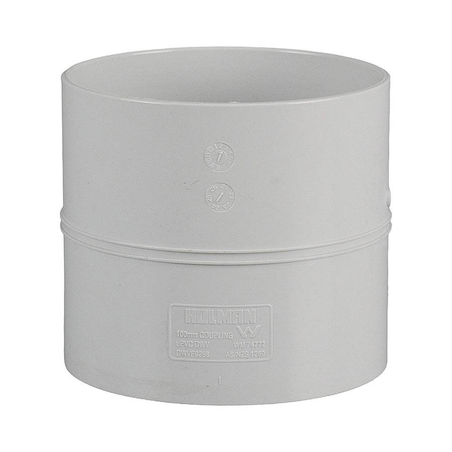 DWV Coupling Plain 150mm - Pipe Online - Retic Fittings , Plumbing ...