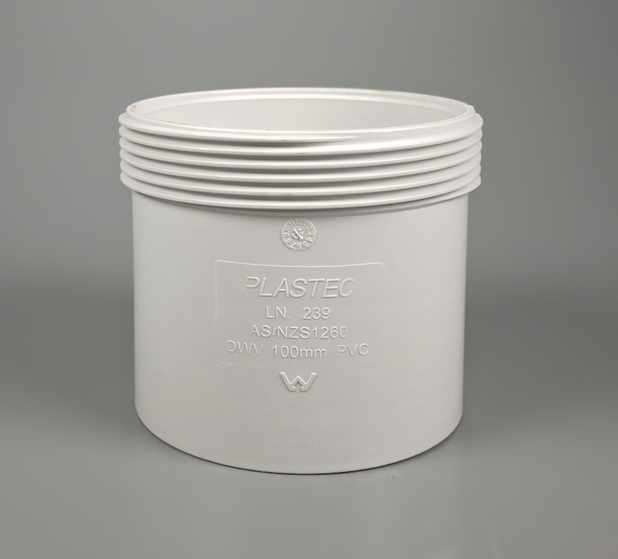 DWV Coupling Threaded 150mm - Pipe Online - Retic Fittings , Plumbing ...