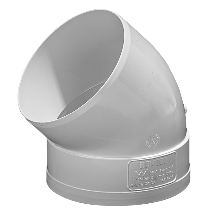 Stormwater Elbow MandF 150 mm 45 - Pipe Online - Retic Fittings ...
