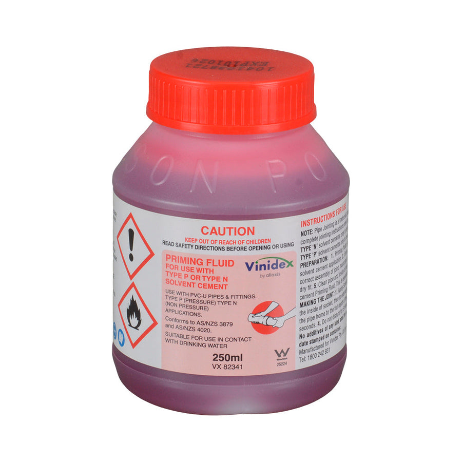Priming Fluid Red, 250 ml - Pipe Online - Retic Fittings , Plumbing ...